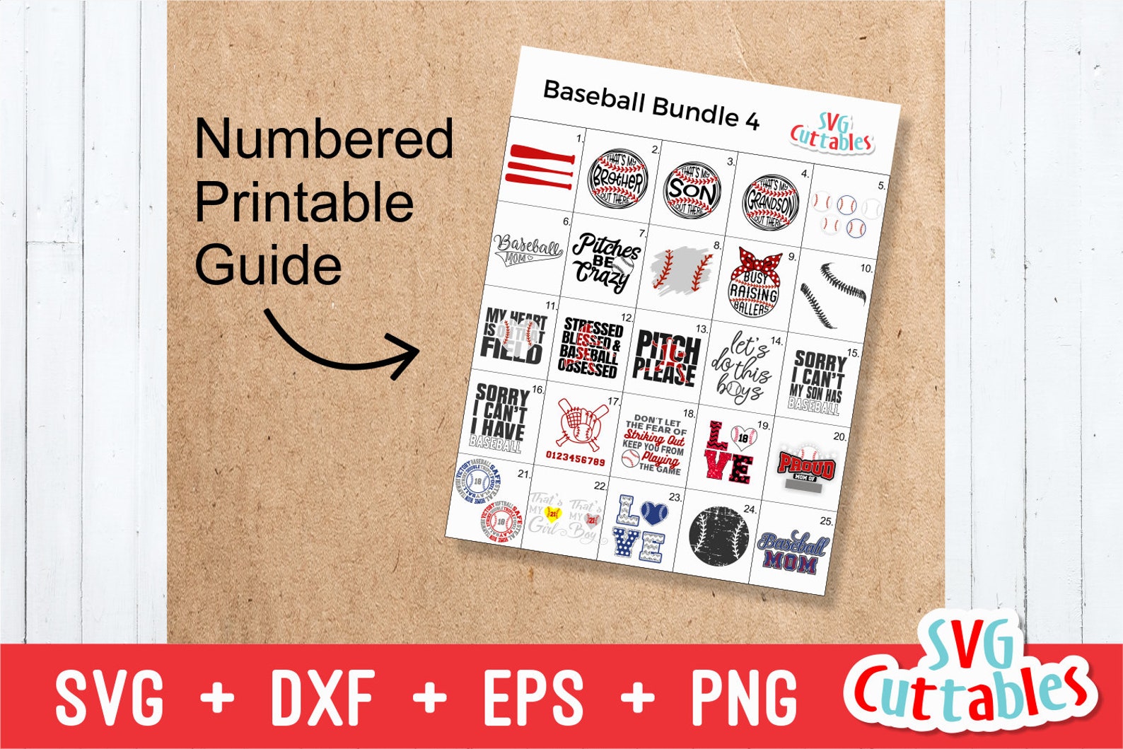 Baseball Bundle 4 Svg Baseball Cut Files Svg Eps Dxf - Etsy