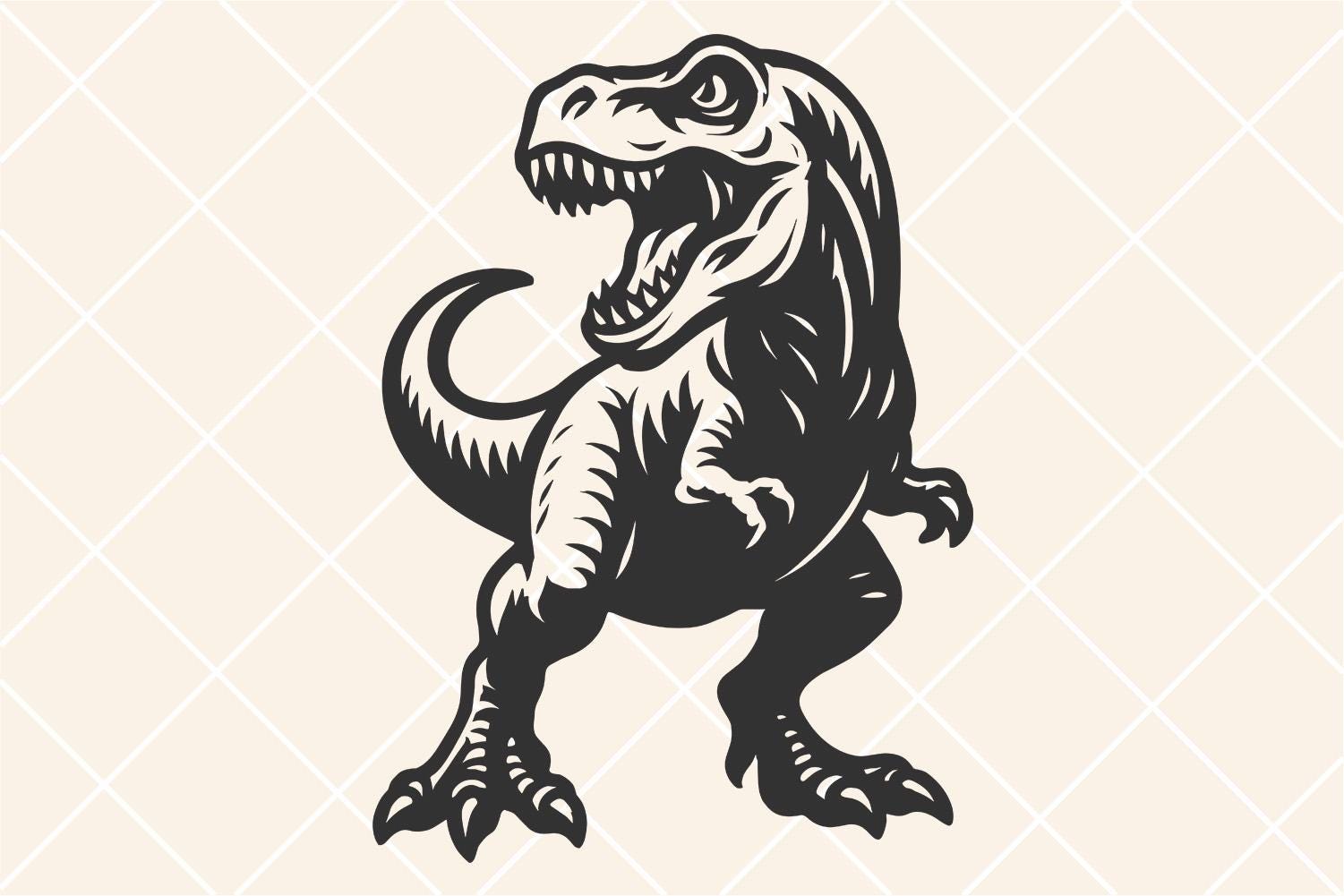 T-rex Svg - Tyrannosaurus Rex Svg - Cut File - Svg - Dxf - Eps - Png ...