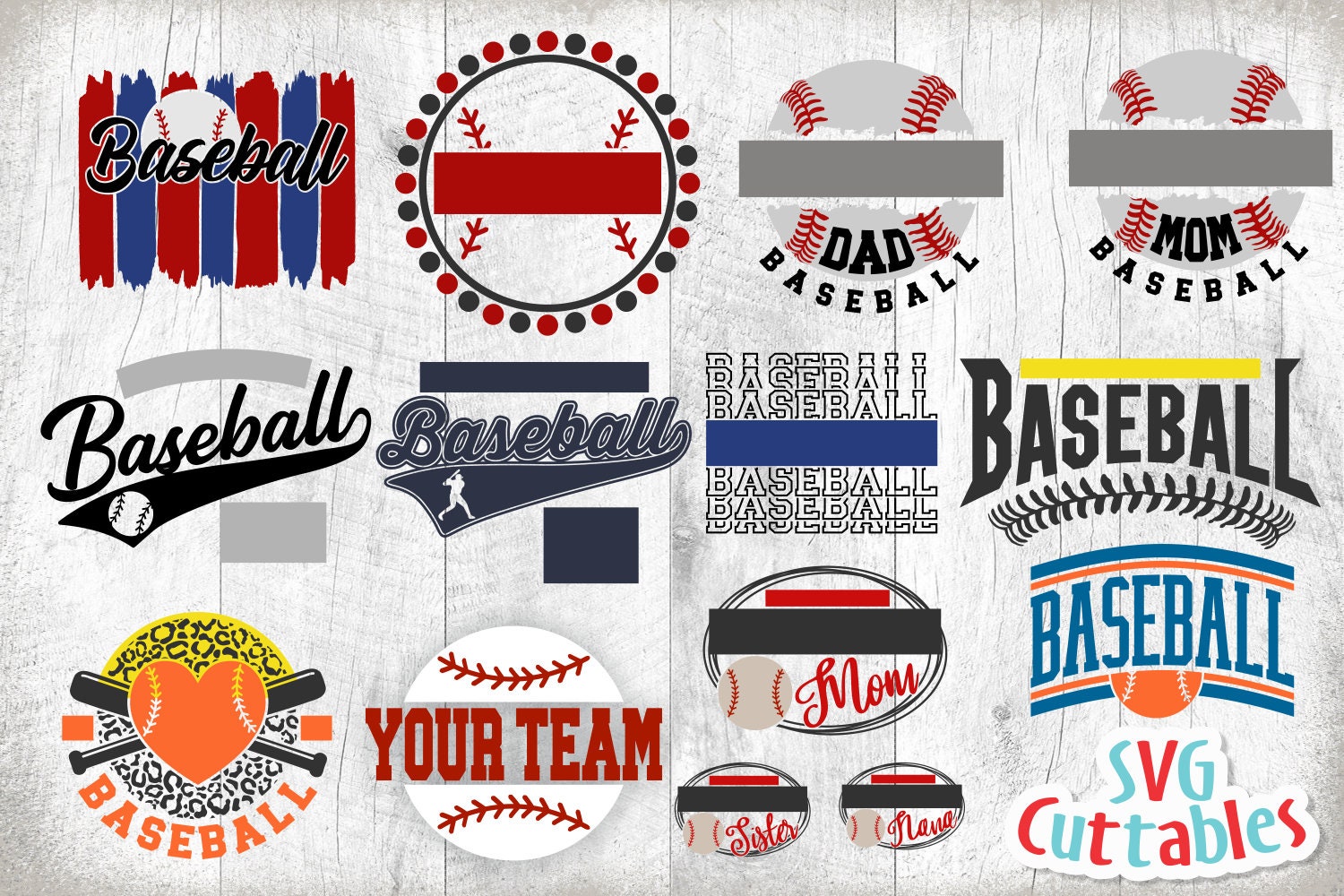 Baseball Template Svg Bundle Baseball Tsvg Bundle Svg - Etsy