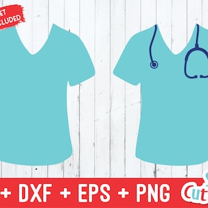 Scrubs Svg - Nurse Cut File - Svg - Dxf - Eps - Png - Cut File - Doctor ...