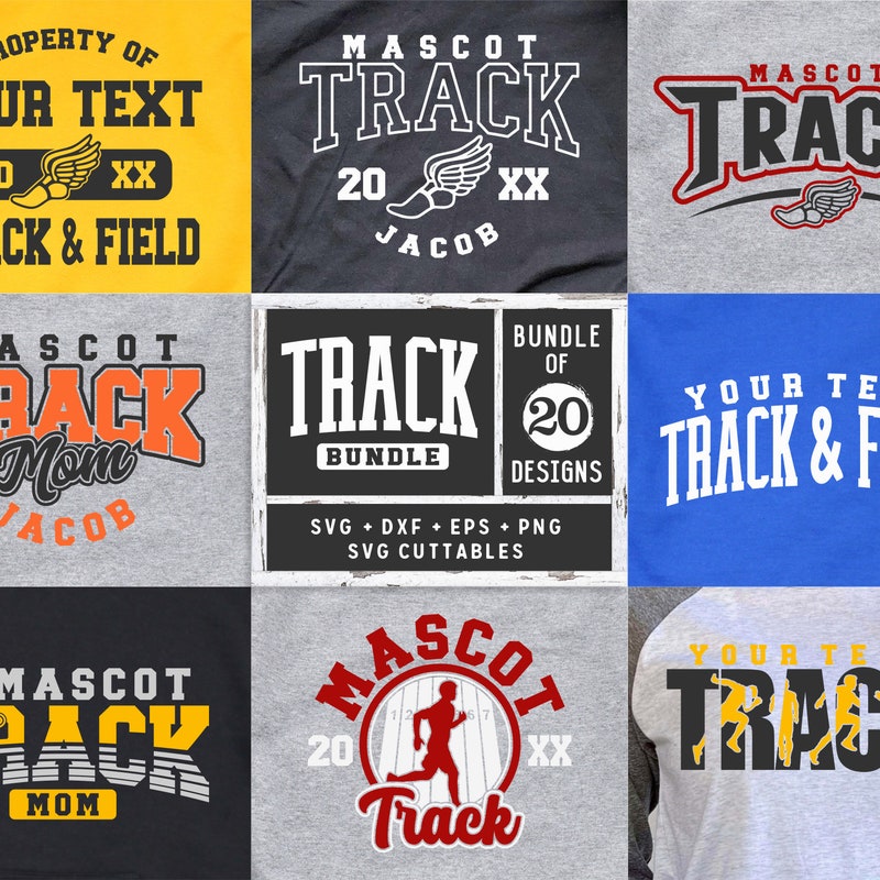 Track and Field Svg - Etsy