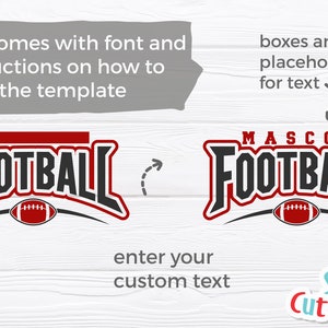 Football Cut File - Football Template 0063 - Svg - Eps - Dxf - Football ...