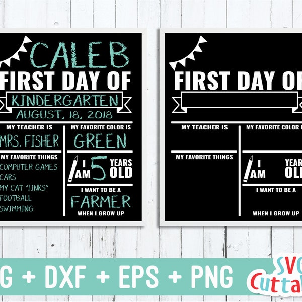 First Day of School Svg - Etsy