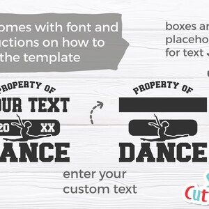 Dance Svg Cut File - Dance Team - Dance Template 0031 - Svg - Eps - Dxf ...