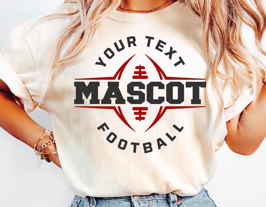 Football Svg - Football Cut File - Football Team Template 0083 - Svg ...