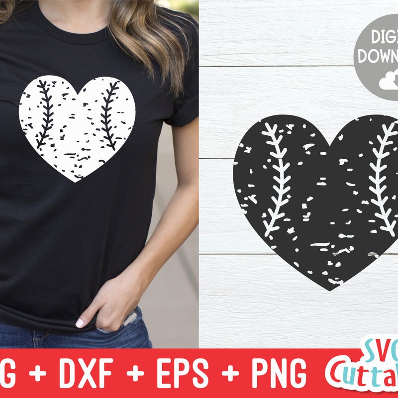 Baseball Heart - Etsy