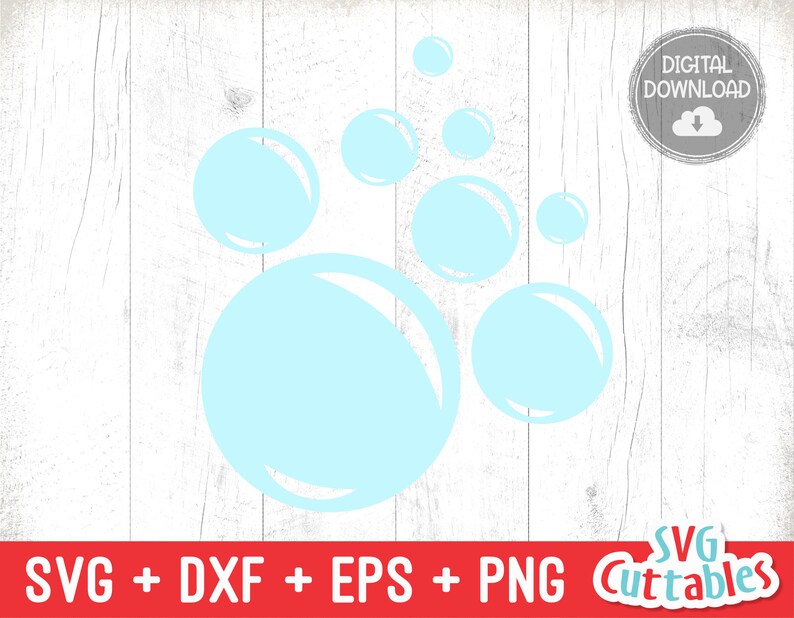 Bubbles Svg Bubble Cut File Silhouette File Cricut Cut - Etsy