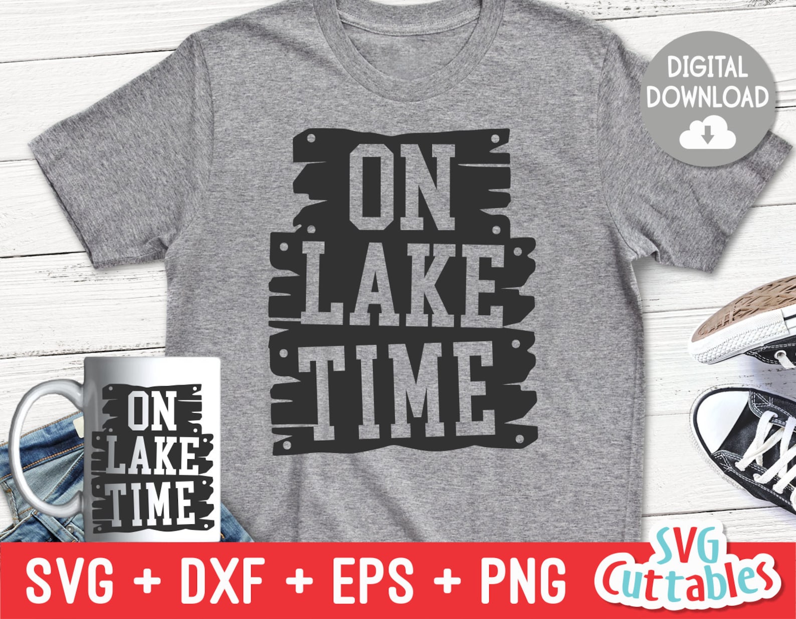 On Lake Time Svg Lake Cut File Lake Svg Cut File Svg - Etsy