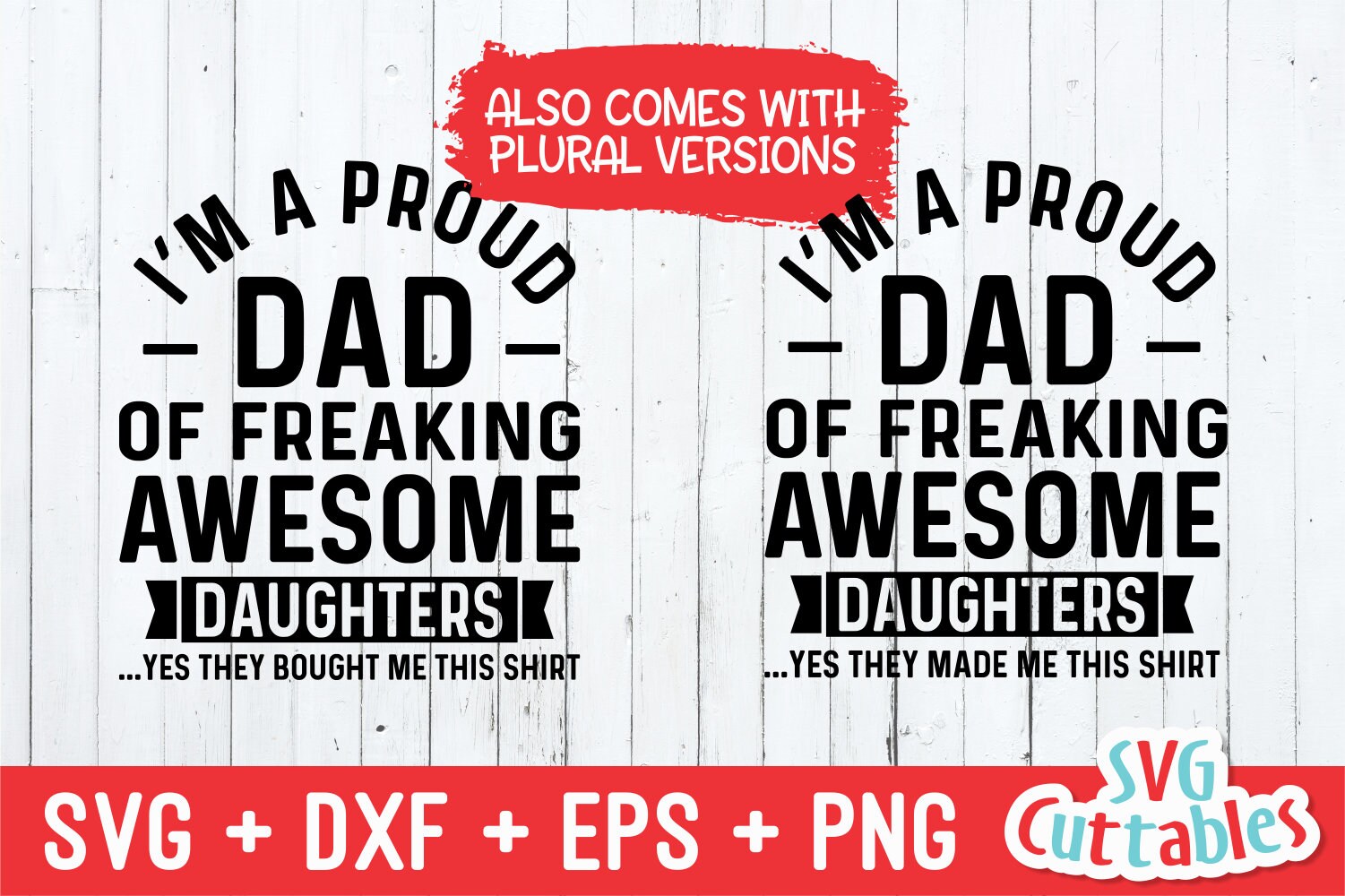 Im A Proud Dad Of A Freaking Awesome Daughter Svg Etsy