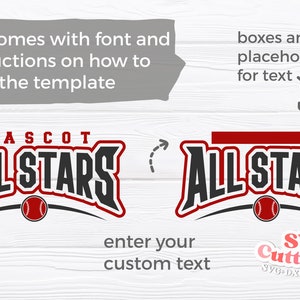All Stars Svg - All Stars Template 0012- Svg - Eps - Dxf - Png ...
