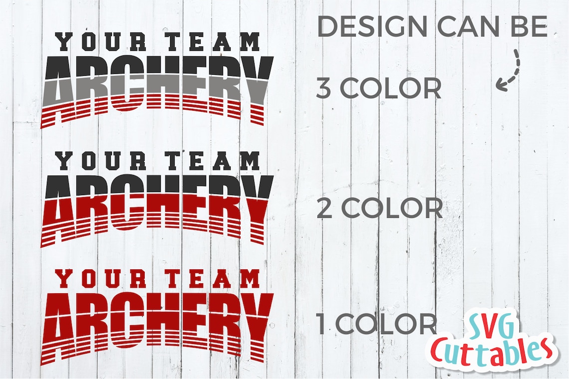 Archery Svg - Archery Cut File - Archery Template 001 - Svg - Eps - Dxf ...