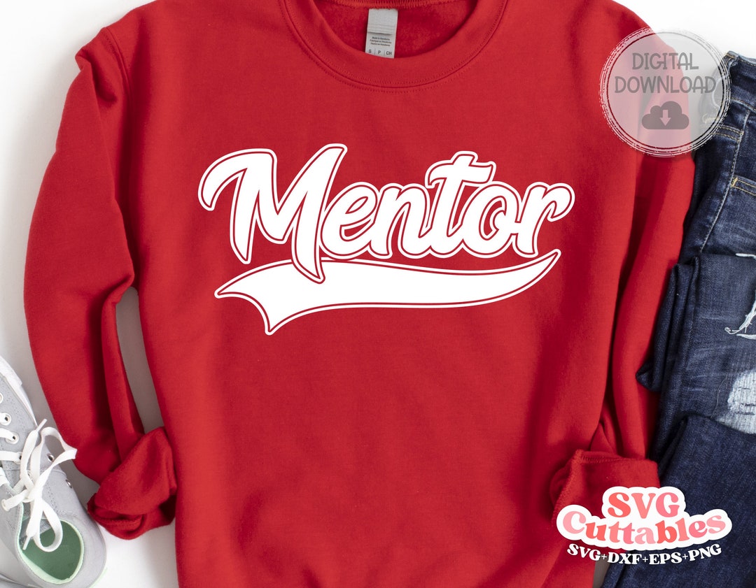 Mentor Svg - Teacher Svg - Occupation - Swoosh - Svg - Dxf - Eps - Png ...