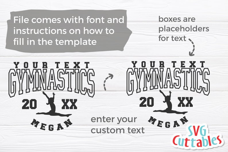 Gymnastics Svg - Gymnastics Cut File - Gymnastics Template 0016 - Svg ...