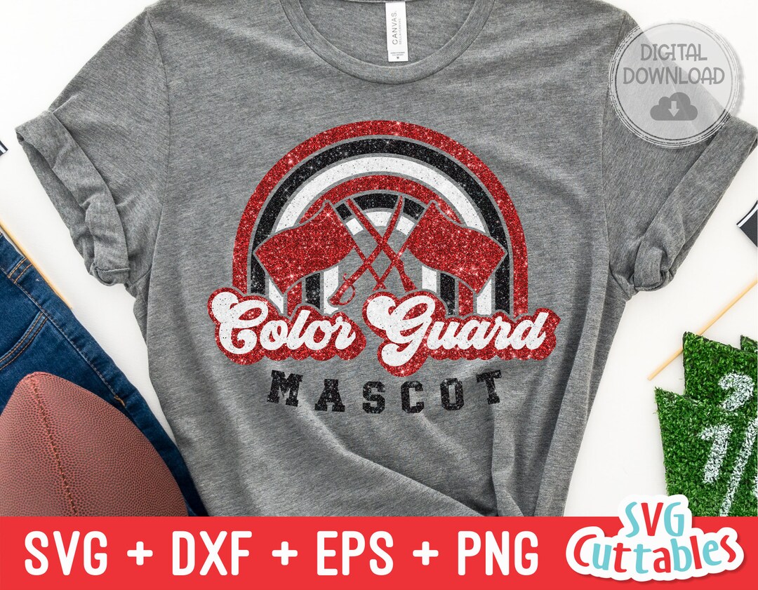 Color Guard Svg - Color Guard Template 0012 - Svg - Dxf - Eps - Png ...