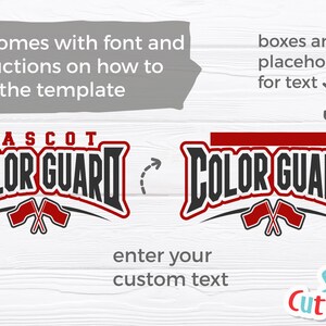 Color Guard Svg - Color Guard Template 0011 - Svg - Dxf - Eps - Png ...