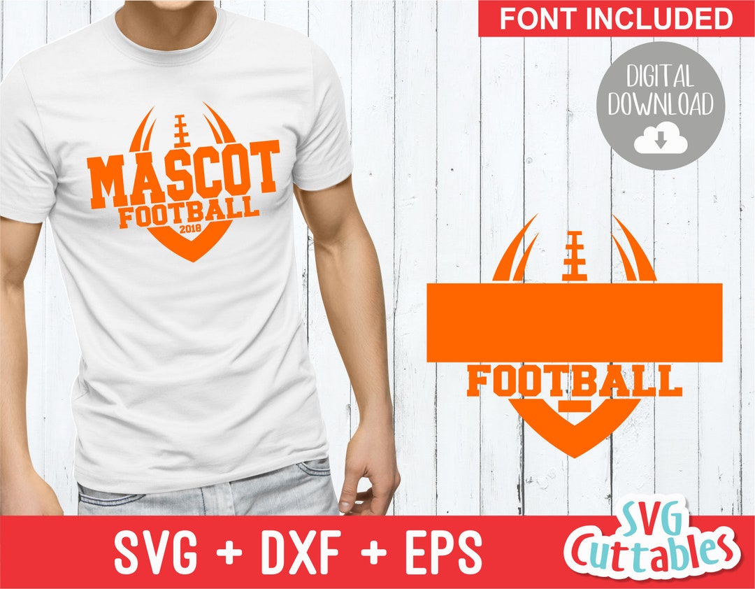 Football Svg Football Cut File Football Template 0019 - Etsy