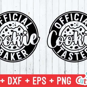 Official Cookie Baker / Taster Svg - Christmas Svg - Cut File - Svg ...