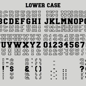 JP Sporty Stacked Font - Otf - Ttf - Mirrored Font - Athletic Font ...