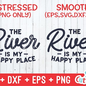 River Svg Bundle - River Cut File - Svg - Dxf - Eps - Png - River ...
