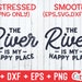 River Svg Bundle - River Cut File - Svg - Dxf - Eps - Png - River ...