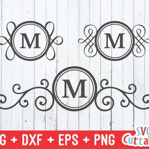 Mailbox Svg, Mailbox Monogram Frame SVG, Mailbox Dxf, Eps, Monogram ...