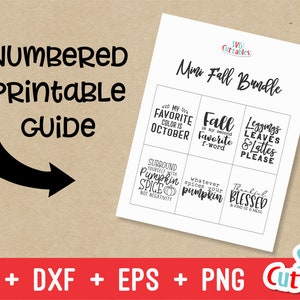 Fall Mini Bundle Svg Dxf Eps Png Fall Autumn Bundle | Etsy