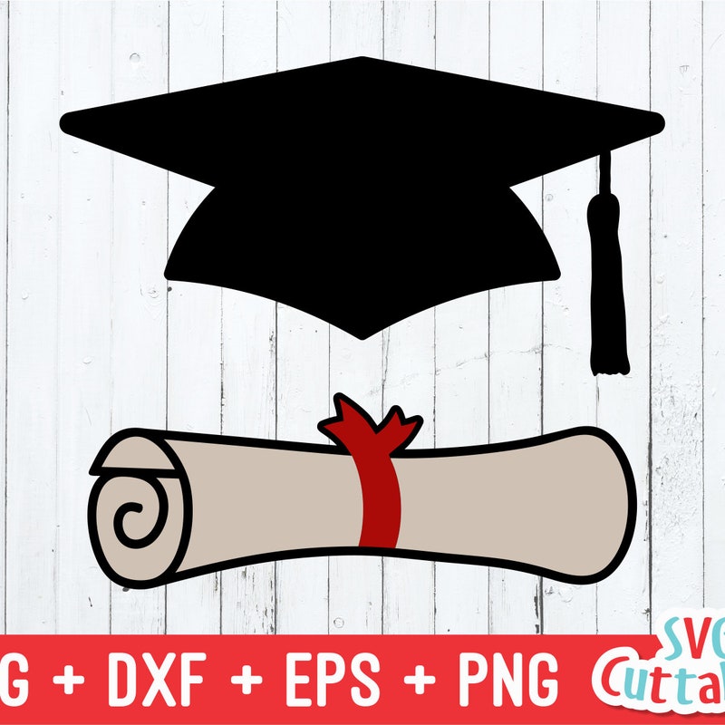 Graduation Hat Svg - Etsy