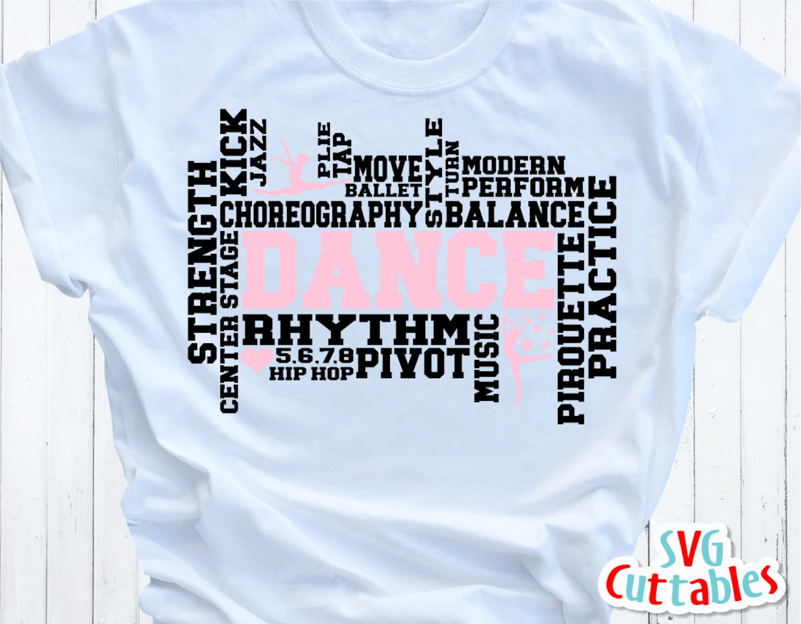 Dance SVG - Dance Word Art Svg - Dxf - Eps - Cut File - Dance Team ...