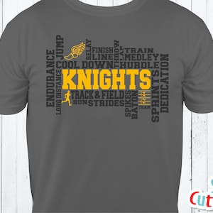 Track Svg - Track and Field - Word Art - Svg - Dxf - Eps - Subway Art ...