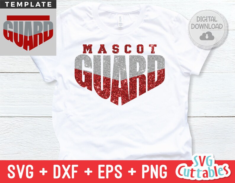 Color Guard Svg - Color Guard Template 001 - Svg - Dxf - Eps - Png ...
