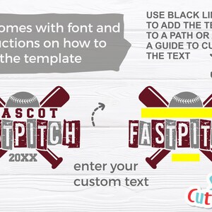 Fastpitch Svg - Fastpitch Template 008 - Svg - Eps - Dxf - Png ...