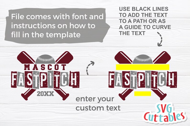 Fastpitch Svg - Fastpitch Template 008 - Svg - Eps - Dxf - Png ...