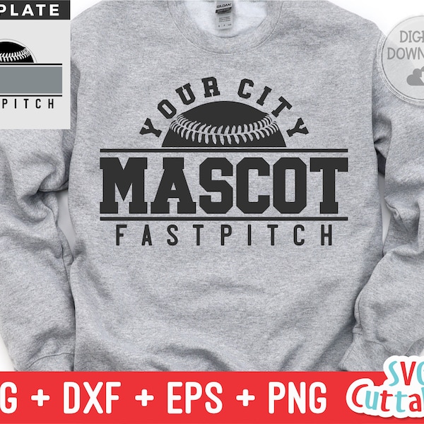 Fastpitch Logo Svg - Etsy