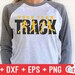 Track Svg - Track and Field Template 007 - Track Cut File - Svg - Eps ...
