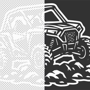 UTV Svg - Atv Cut File - Svg - Dxf - Eps - Png - Utv Clipart ...