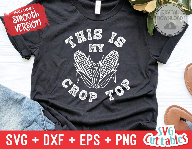 This is My Crop Top Svg Funny Cut File Funny Svg Dxf - Etsy