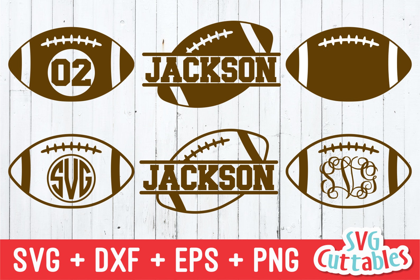 Football Bundle 3 Svg Football Cut File Svg Eps Dxf - Etsy