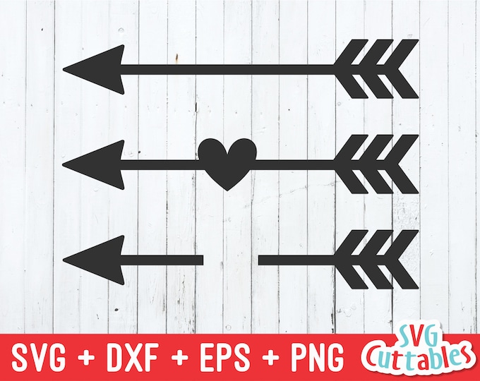 Arrow Svg, Arrow Cut File, Split Arrow Svg Dxf Eps Png Ai, Arrow With ...