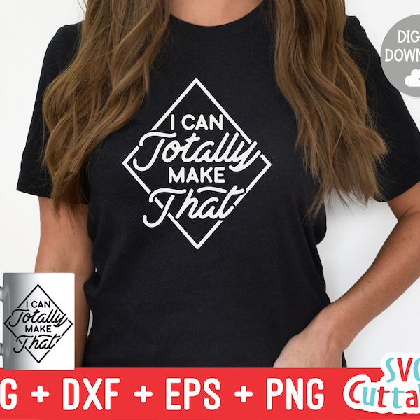 I Can Make That Svg - Etsy