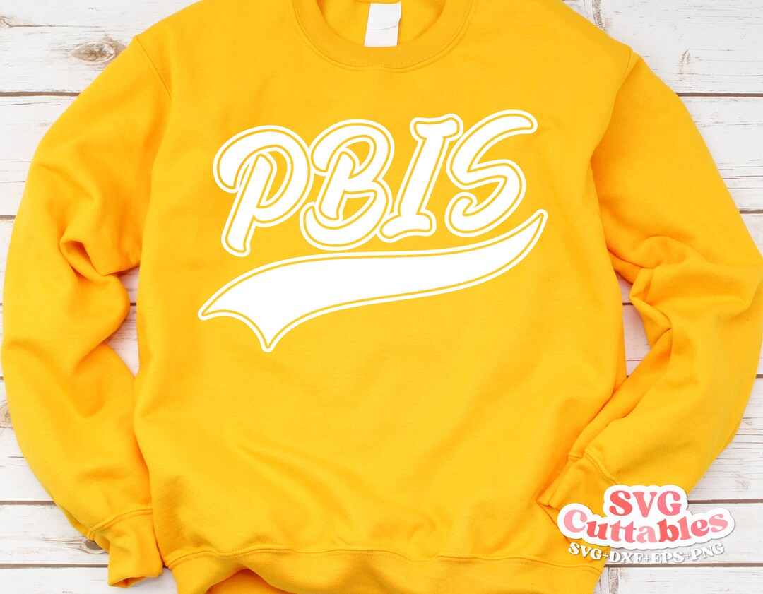 PBIS Svg - Teacher Cut File - Occupation - Swoosh - Svg - Dxf - Eps ...