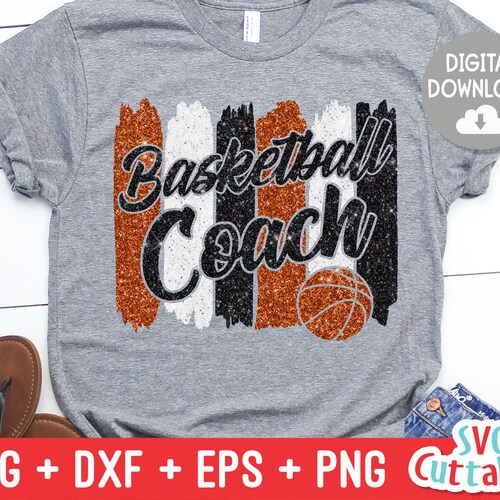 Basketball Coach Svg Basketball Cut File Svg Eps Dxf - Etsy