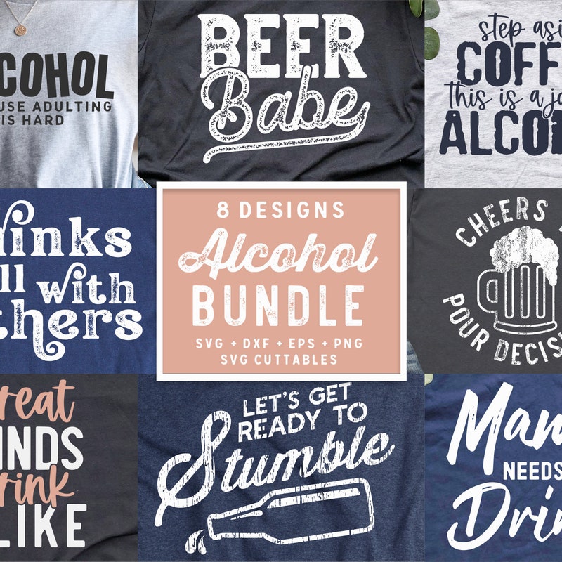 Funny Drink Svg - Etsy