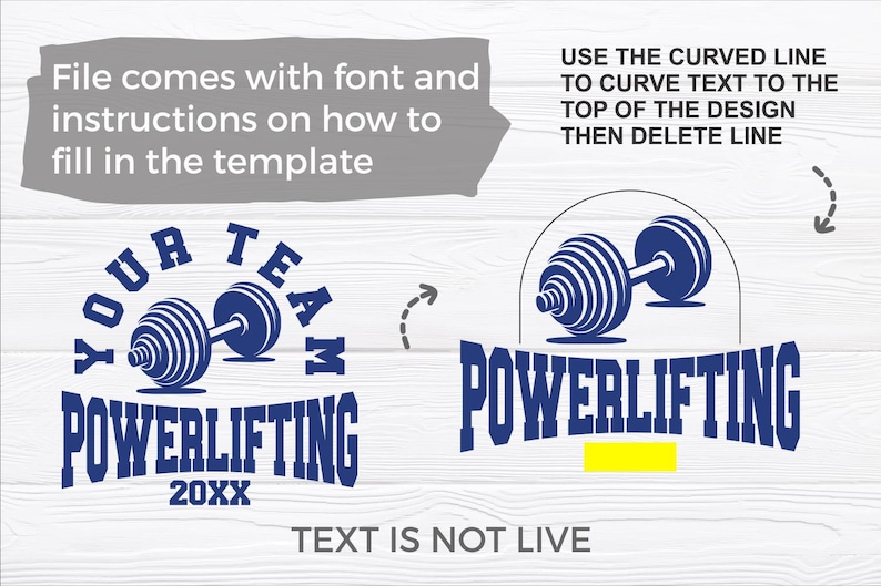 Powerlifting Svg - Powerlifting Template 005 - Svg - Dxf - Eps - Png ...