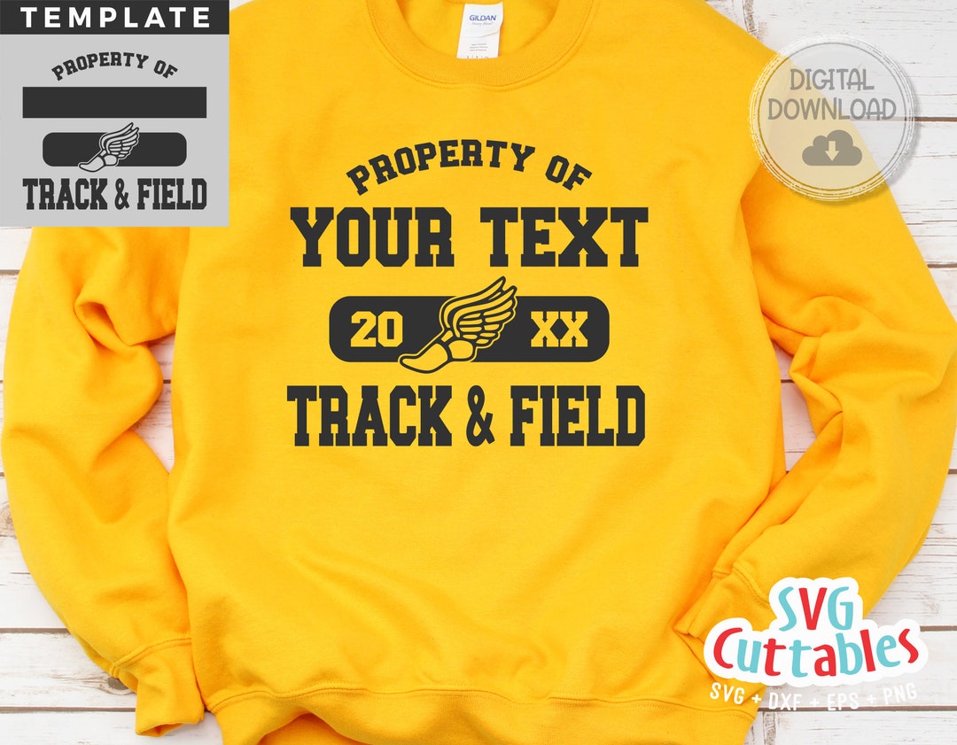 Track Svg - Track and Field Template 0019 - Track Cut File - Svg - Eps ...