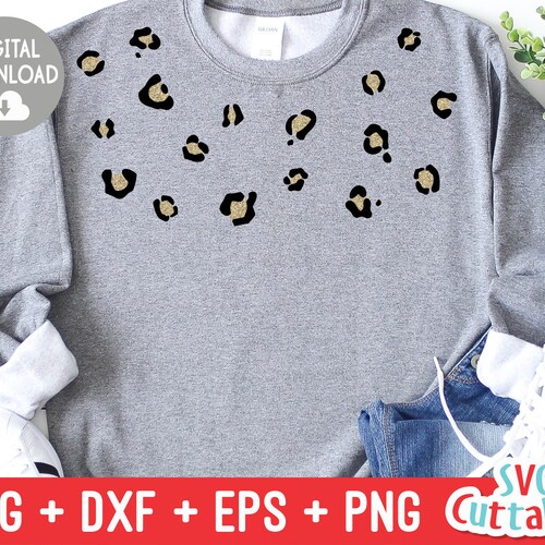 FREE SVG & PNG Colored Leopard Pattern Cricut Cut Files - Etsy