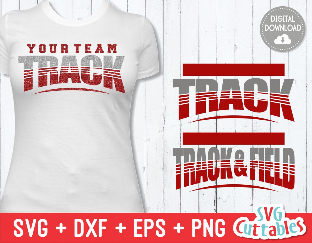 Track and Field Svg - Track and Field Template 002 - Track Team - Svg ...