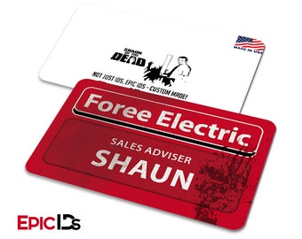 Special Agent MIB / MIB International Cosplay Name Badge Ids - Etsy