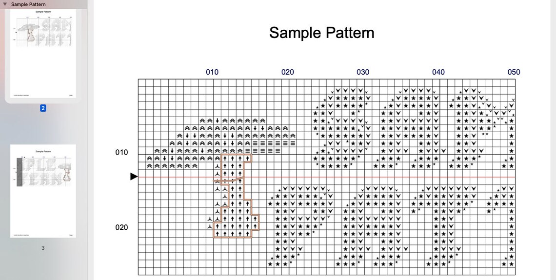 DIY Mama Ooh Mother's Day Cross Stitch PATTERN. Counted Cross Stitch ...