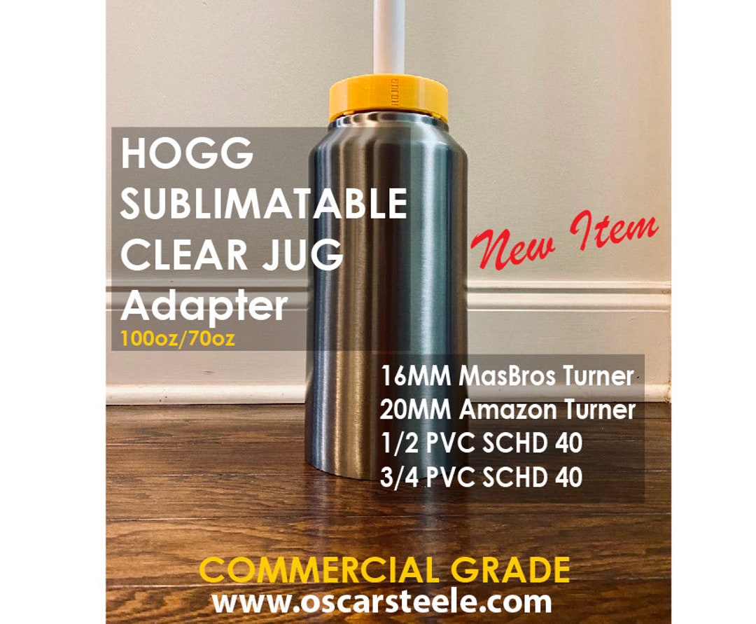 HOGG Clear Jug Cup Turner Adapter: 70oz/100oz Sublimation Projects - Etsy