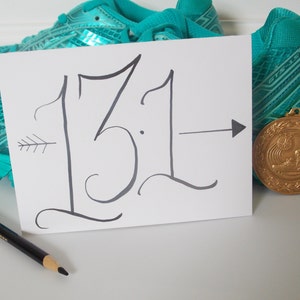 Half Marathon Card - 13.1 Card for Runner - Good Luck Card - Gift for ...
